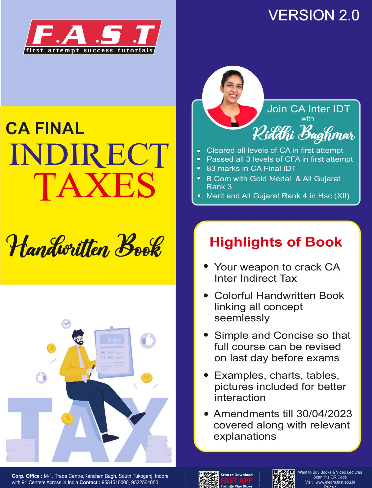 BUY CA VIDEO LECTURES - FAST EDUCATION INDORE.