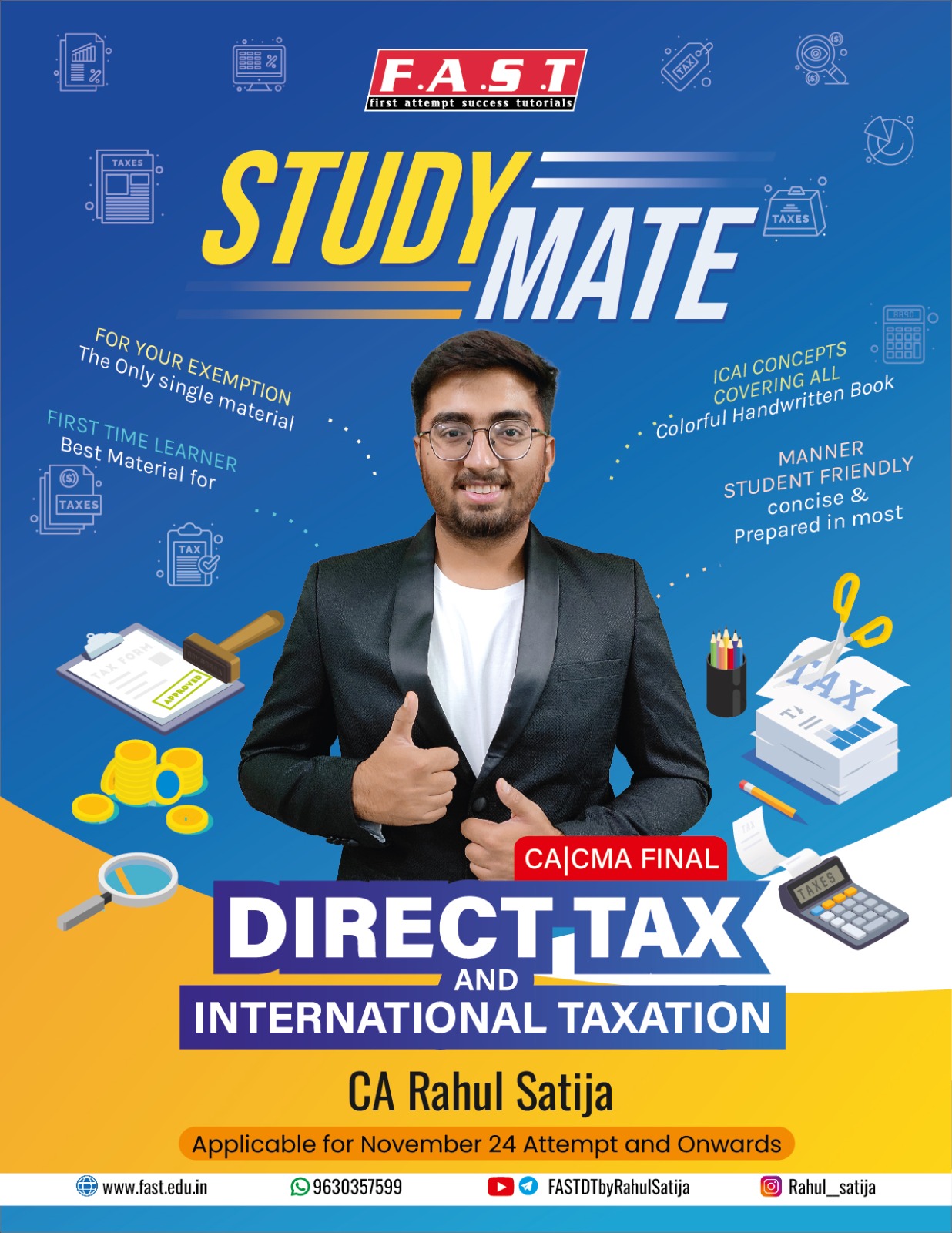 BUY CA VIDEO LECTURES - FAST EDUCATION INDORE.